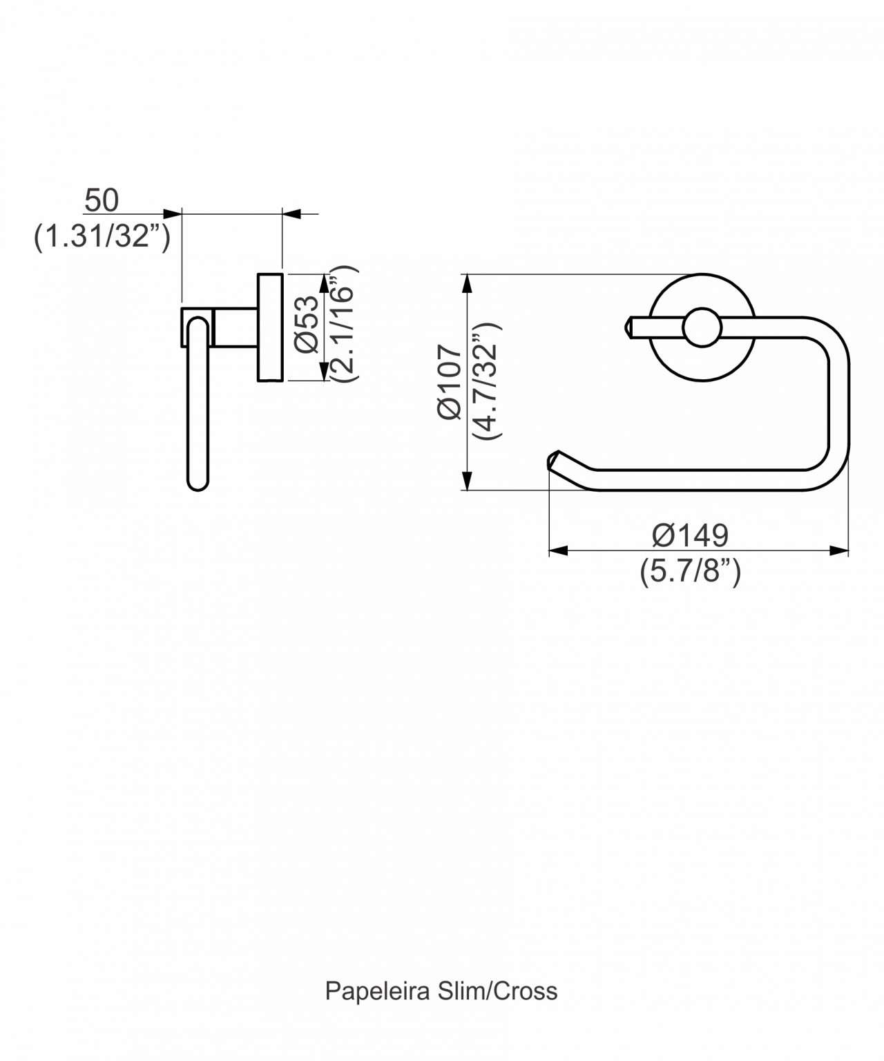 PAPELEIRA SLIM – Perflex