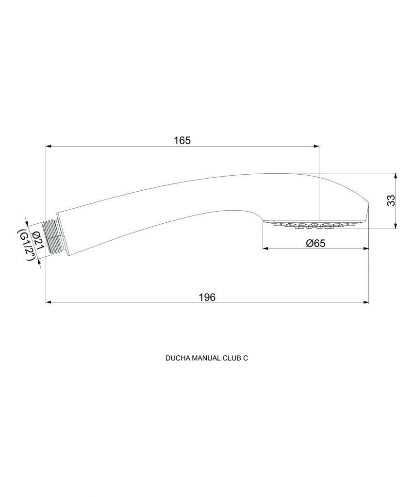 DUCHA MANUAL CLUB - Perflex
